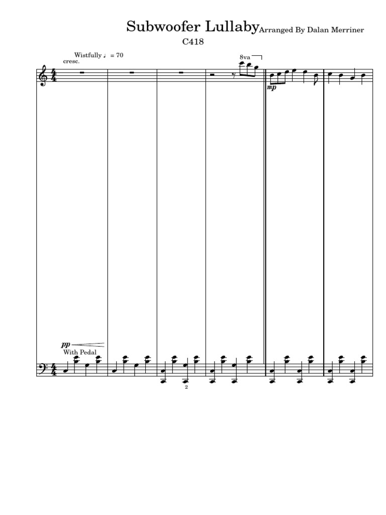 Subwoofer Lullaby | PDF
