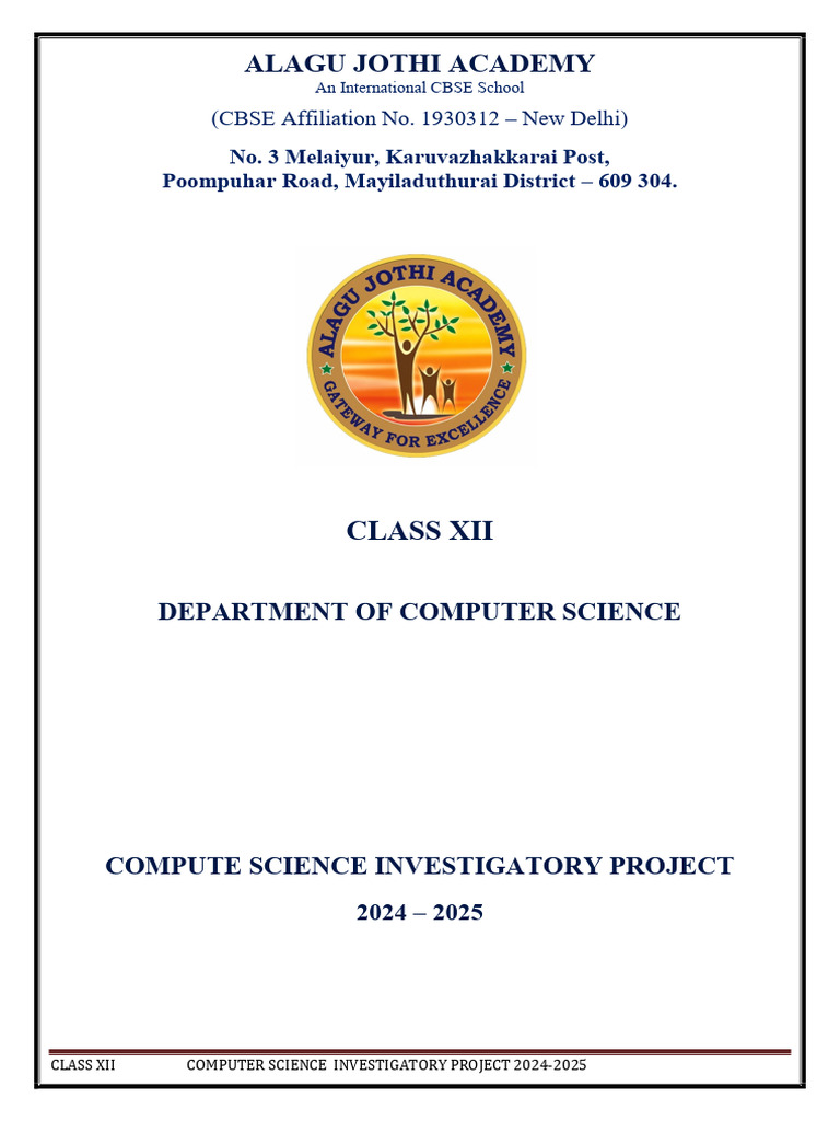 front page cs | PDF | Secondary Education | Educational Stages