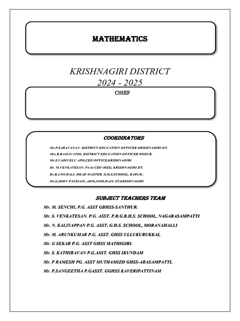 11 Maths Em Final Copy | PDF | Geometry | Mathematical Analysis