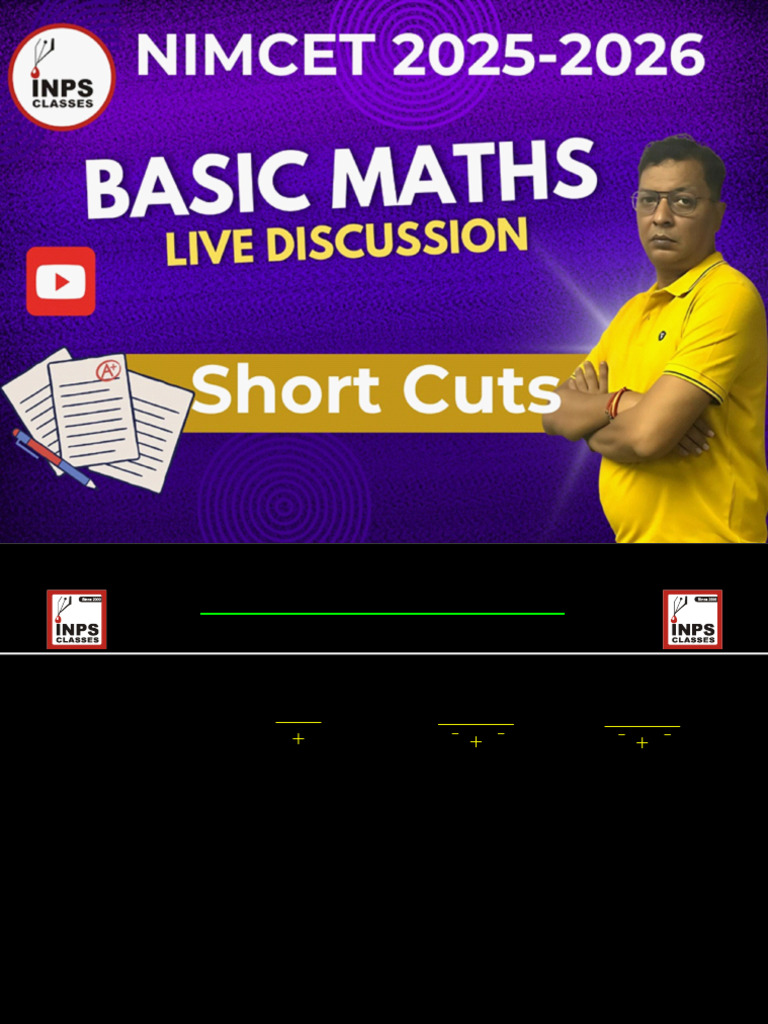 Basic Maths Mock Pdf Circle Mathematics