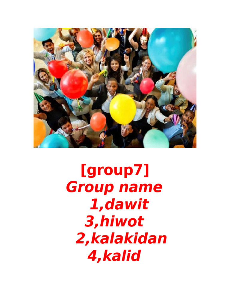 Group7 Name | PDF