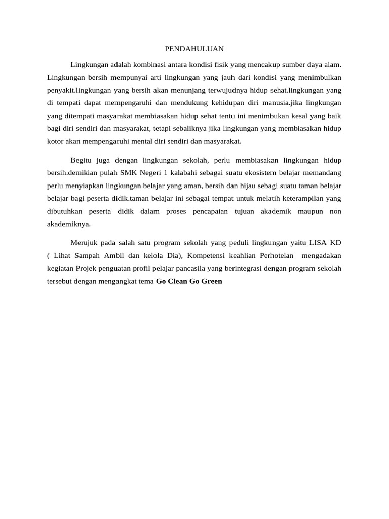 Modul P5 SMKN 1 Kalabahi | PDF