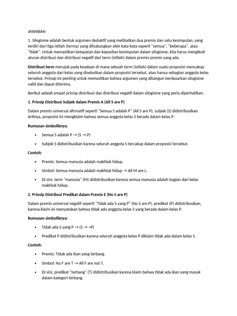 TMK 3 - ISIP4211 LOGIKA (1) | PDF
