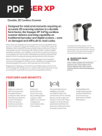 Configuration Sheet For Honeywell Scanners Model 1470G and 1472G | PDF