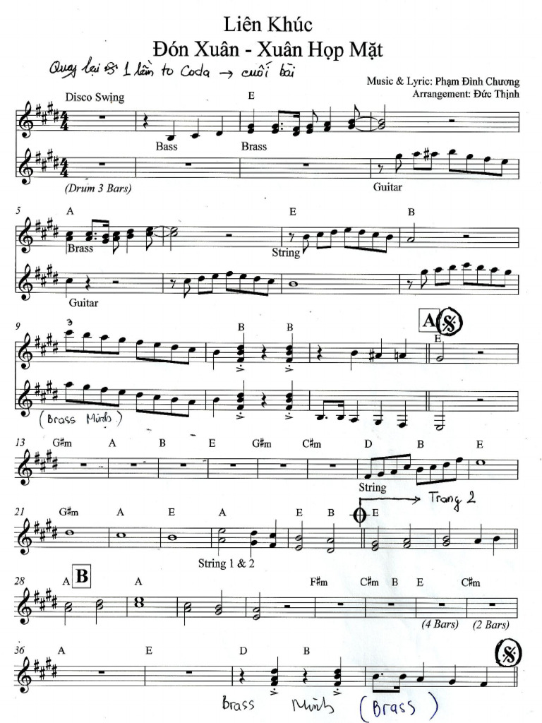 Lien Khuc Xuan Hop Mat | PDF