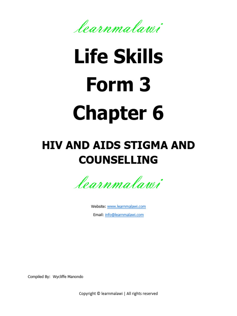 6 HIV and AIDS Stigma and Counselling | PDF | Social Stigma | Hiv