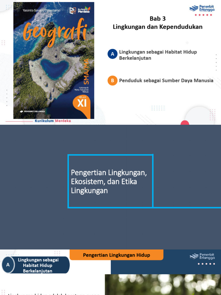 Lingkungan dan Kependudukan Kelas 11 | PDF