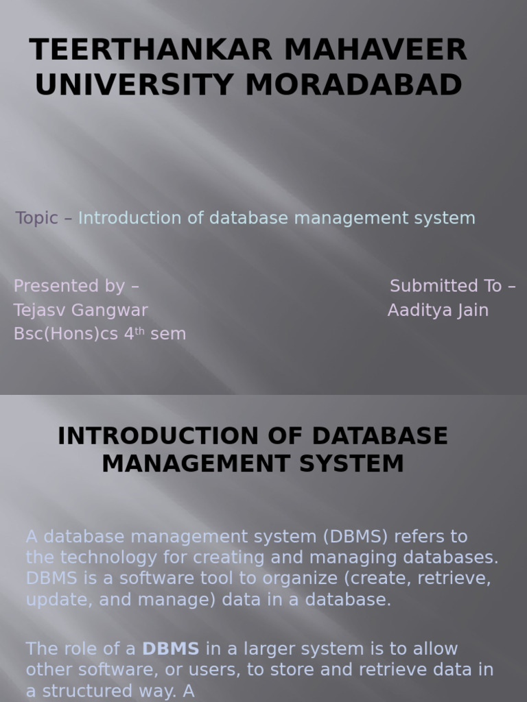 Tca1908005 Tejasv Gangwar | PDF | Databases | Data Model