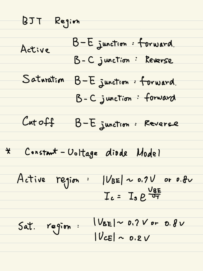 Mos BJT | PDF | Electricity | Information And Communications Technology