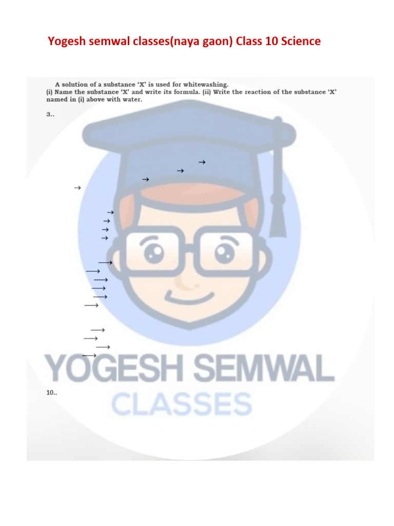 Class 10 Science Assignment (1) (1) | PDF