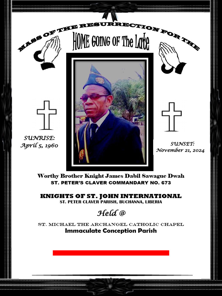 Mass of The Resurrection For The Home Going of | PDF | Eucharist ...