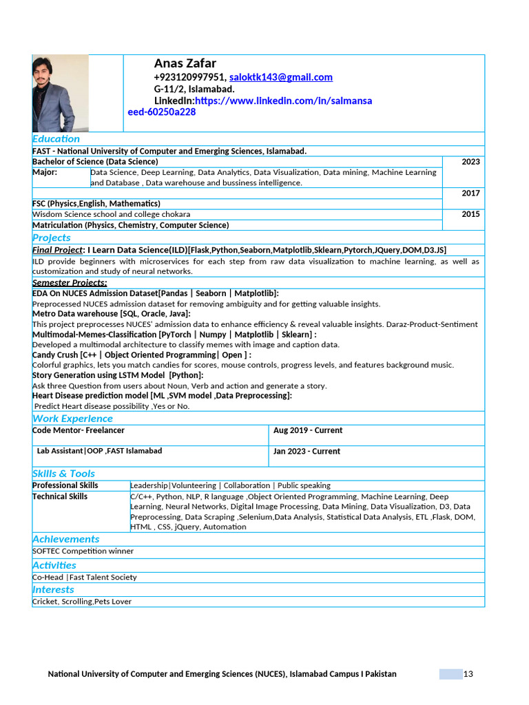 salman | PDF | Data | Machine Learning