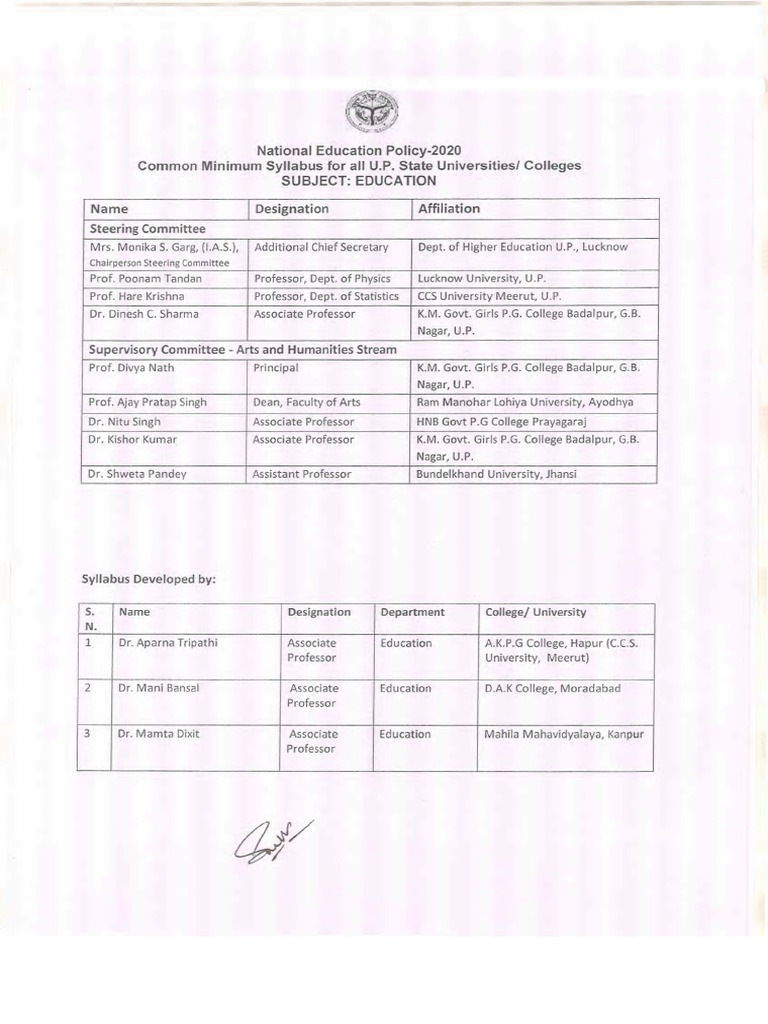 Ba Education | PDF