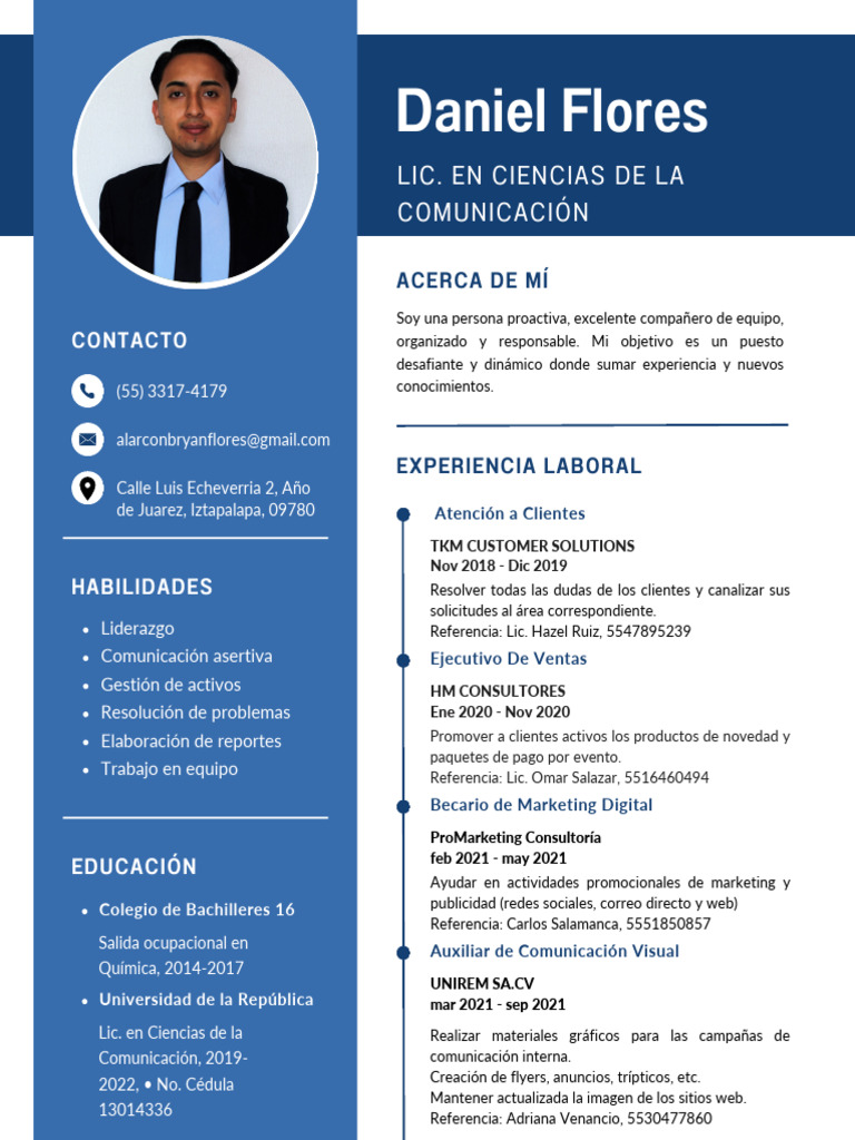 CV Daniel | PDF | Business