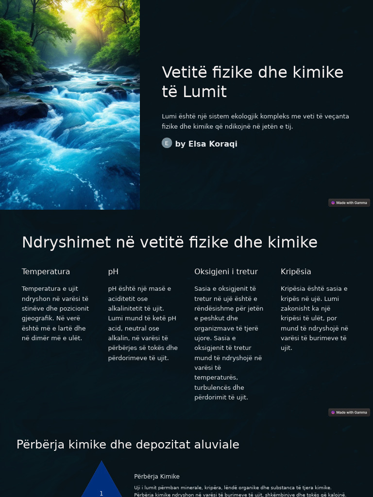Vetite Fizike Dhe Kimike Te Lumit | PDF