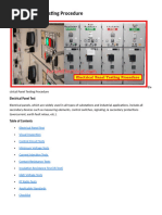 Rmu Test Procedure | PDF | Fuse (Electrical) | Insulator (Electricity)