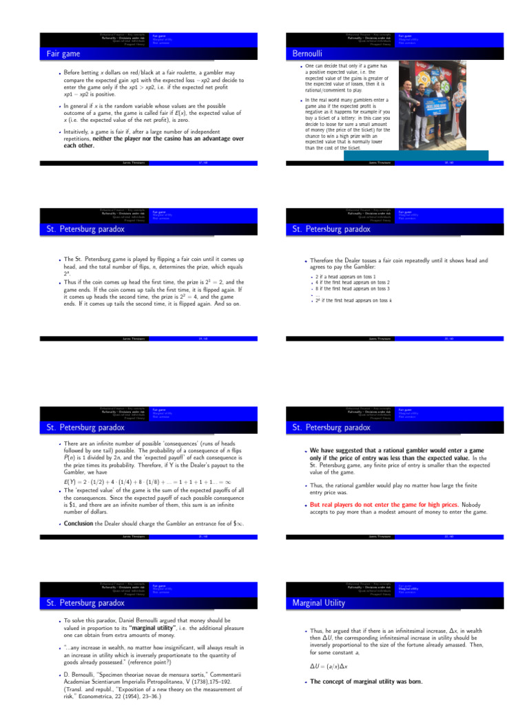 Behavioral Finance: Key Concepts Explained | PDF | Utility | Risk Aversion