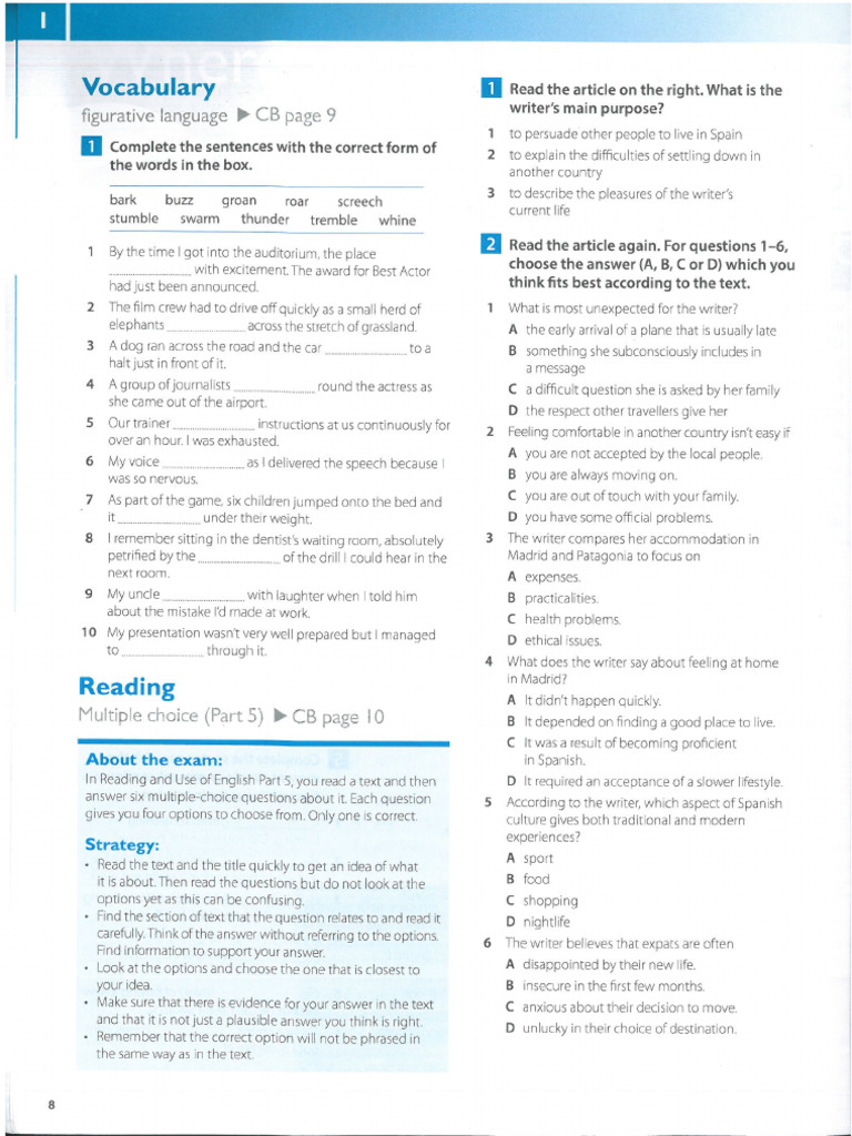 Voc, Reading (pp.9-10) | PDF