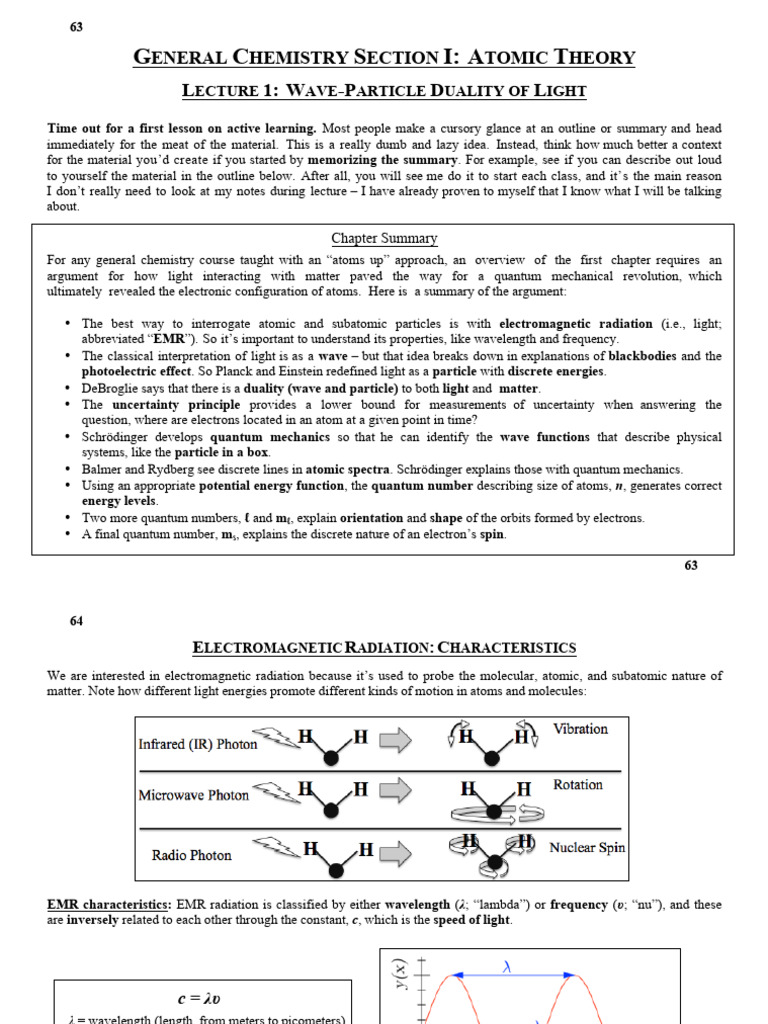 VB AND MOT NOTES | PDF | Electron Configuration | Atomic Orbital