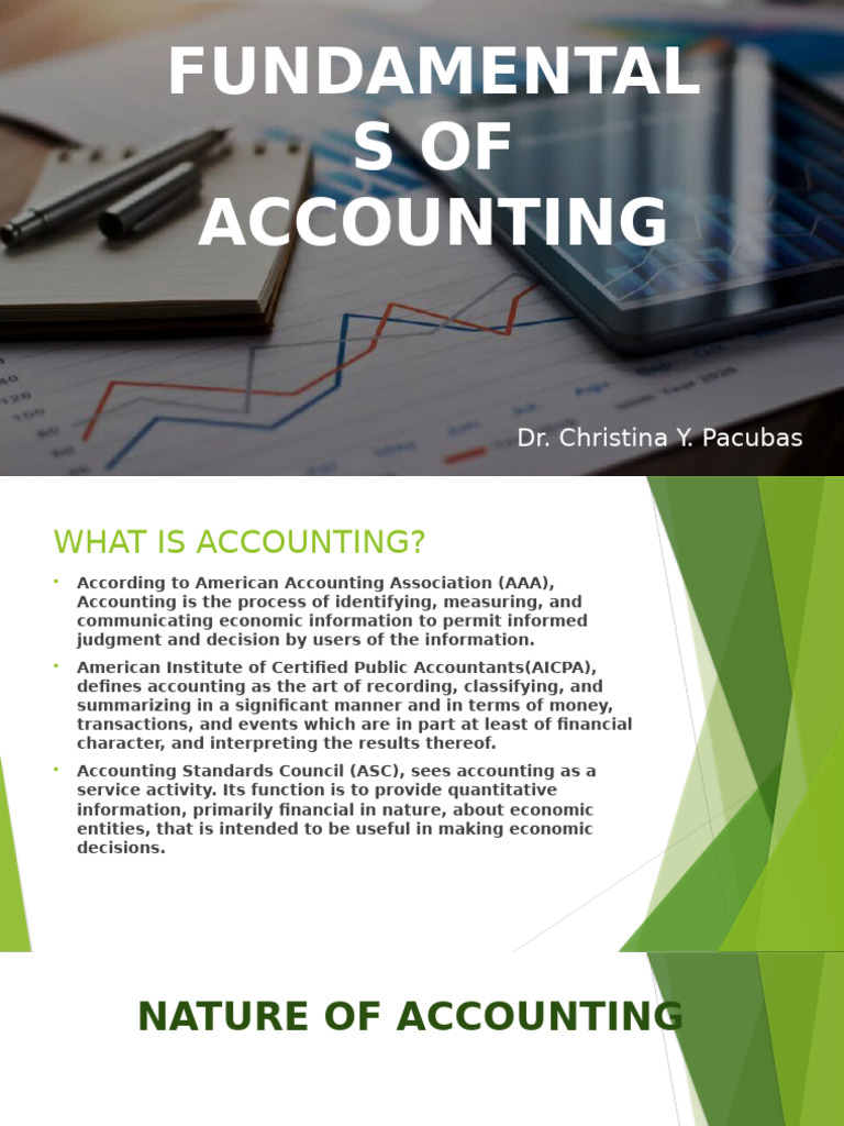Fundamentals of Accounting | PDF | Accounting | Information