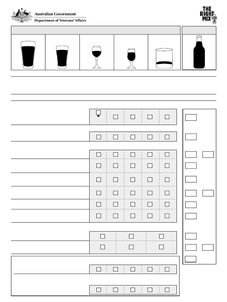 Alcohol Use Disorders Identification Test | PDF | Alcoholic Beverages ...