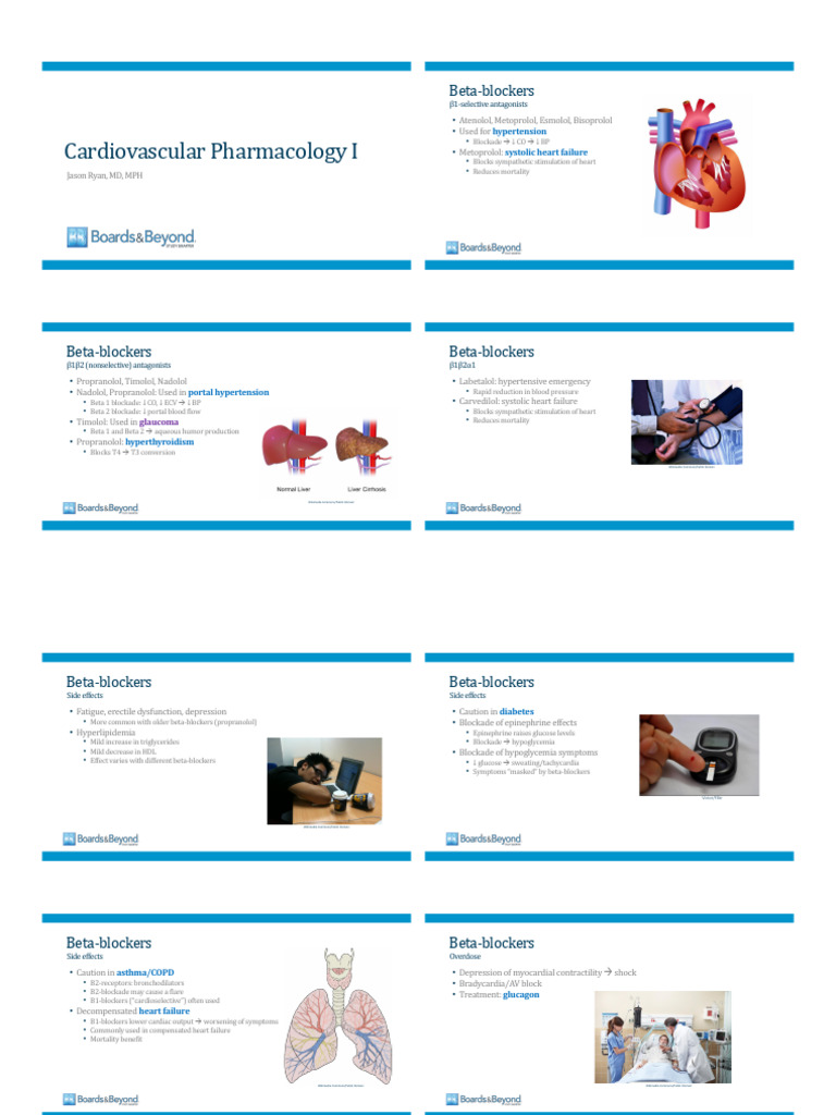 CardiovascularPharmacology I-23C - 1 (2 Files Merged) | PDF | Internal ...
