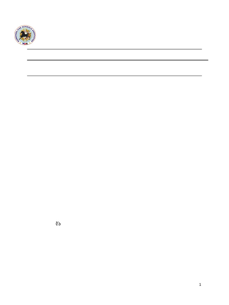 Class - X, KISA Computer Applications Preparatory Exam Question Paper ...