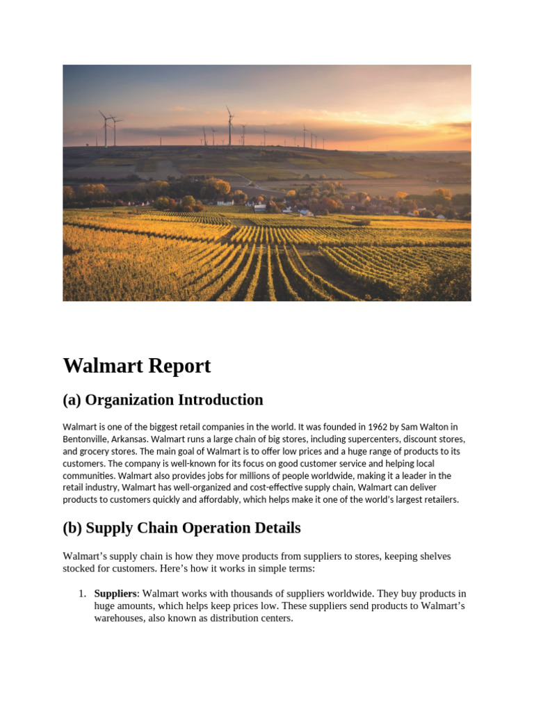 Procurement - Walmart | PDF | Walmart | Supply Chain