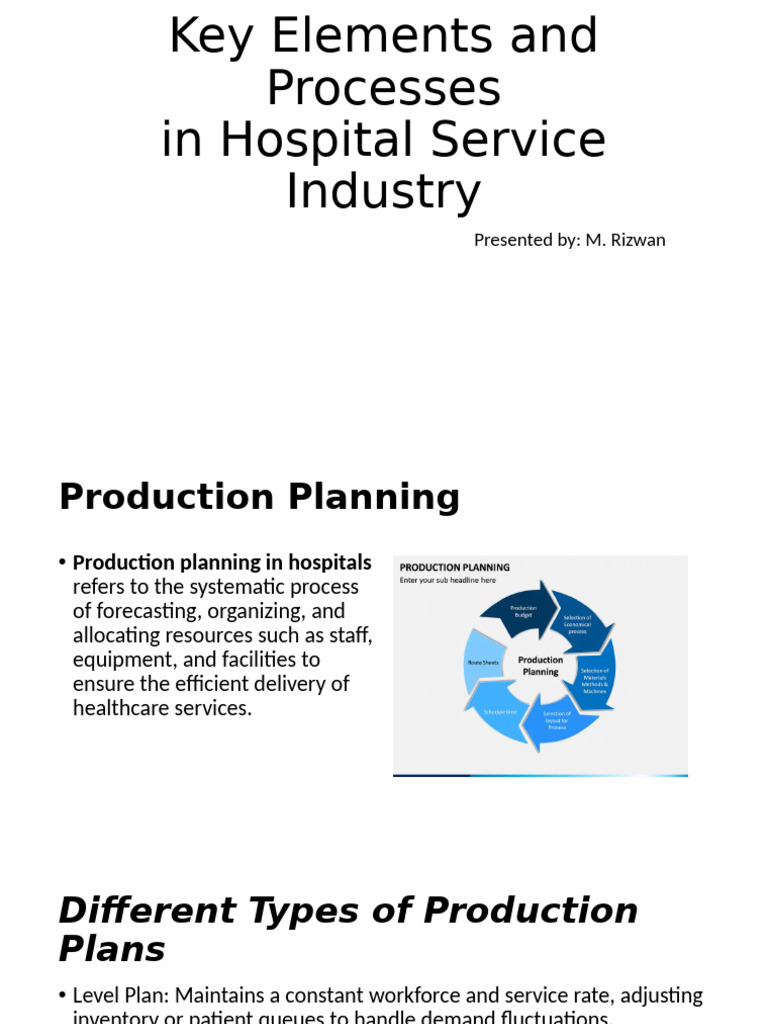 Hospital Service Industry: Key Processes | PDF | Hospital | Patient
