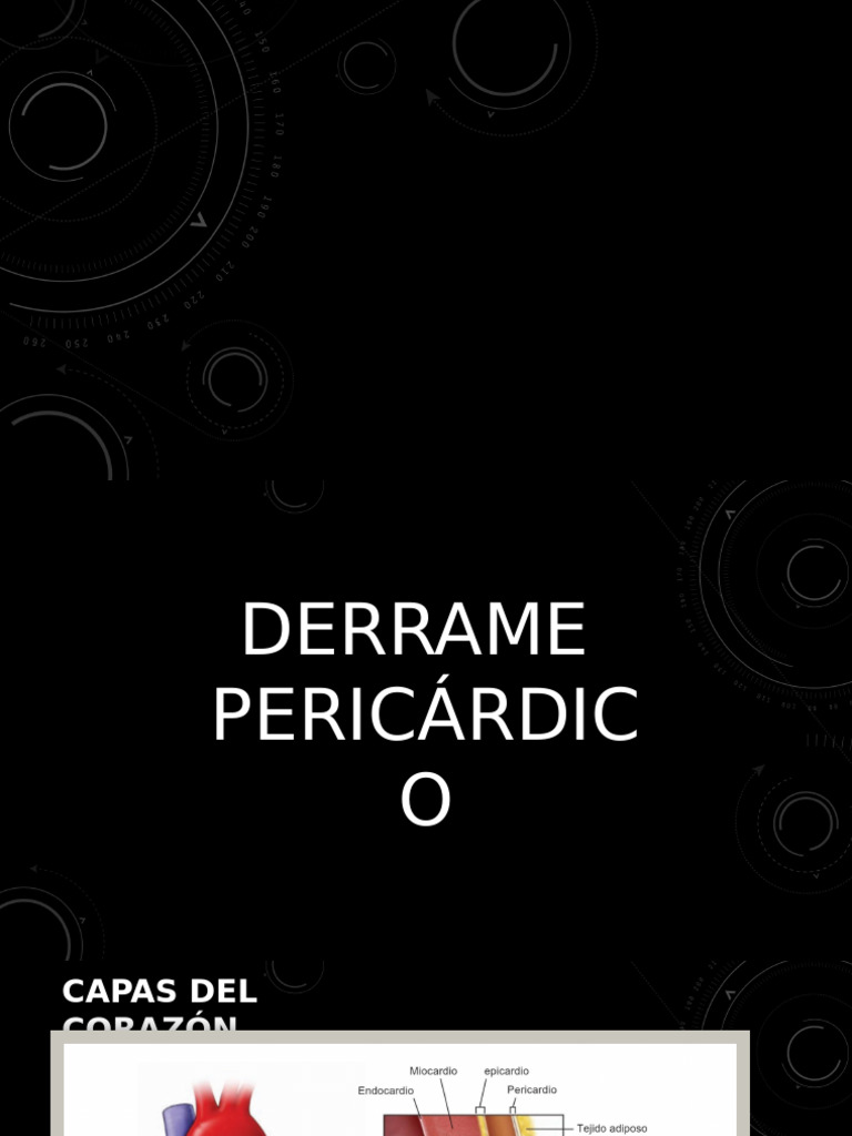 Diagnóstico de Derrame Pericárdico | PDF | Medicina CLINICA | Cardiología