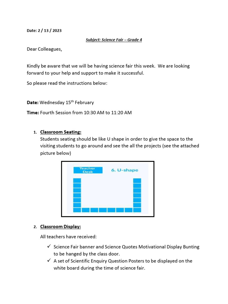 G4 Science Fair Teacher's Guide | PDF | Cognition | Learning
