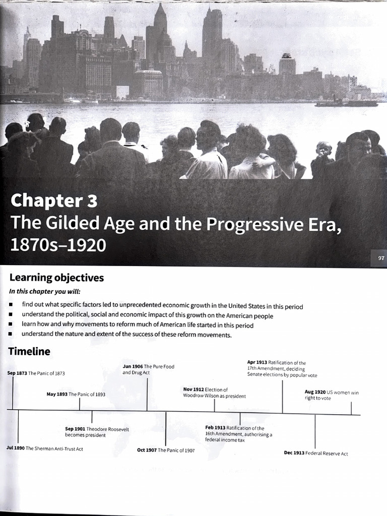Gilded Age & Progressive Era Overview | PDF | Dividend | Thomas Edison