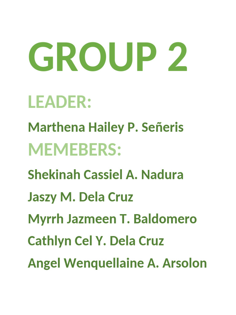 Group 2 | PDF