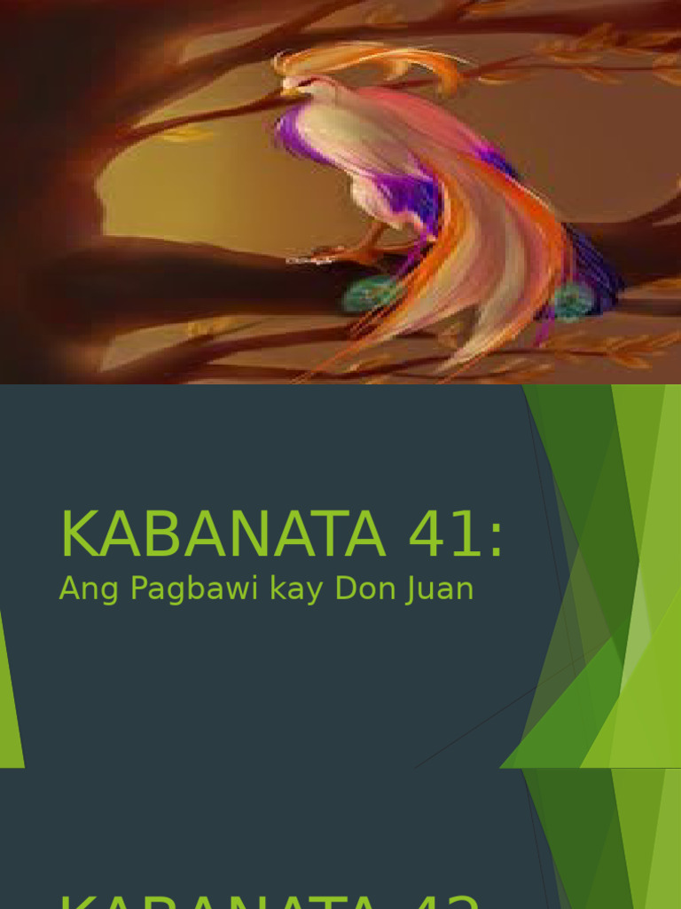 Ibong Adarna (Kabanata 41-42) | PDF