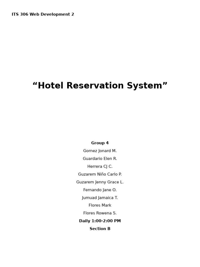 ITS 306 Web Development 2 | PDF