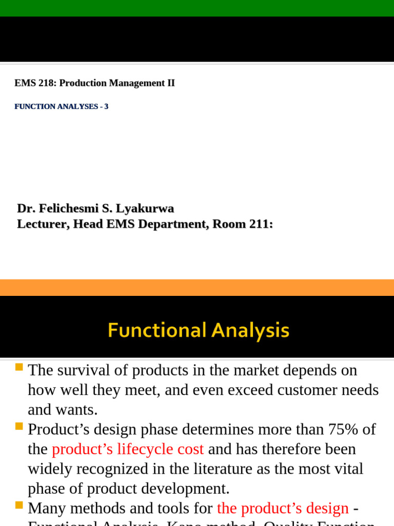Lecture 3 - Functional Analysis | PDF | Analysis