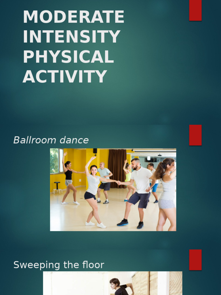 Moderate Physical Activities | PDF