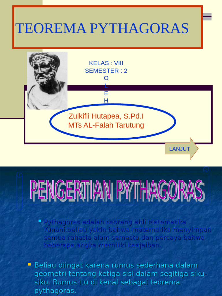 Teorema Phytagoras | PDF