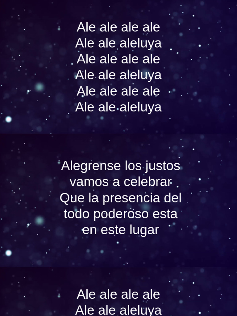 Celebración y Alabanza Colectiva | PDF