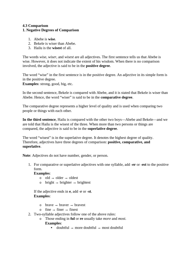 2nd last | PDF | Adjective | Linguistics