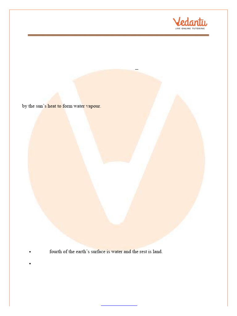 Class 7 Geography Chapter 5 Notes On Water FREE PDF | PDF | Tsunami | Water