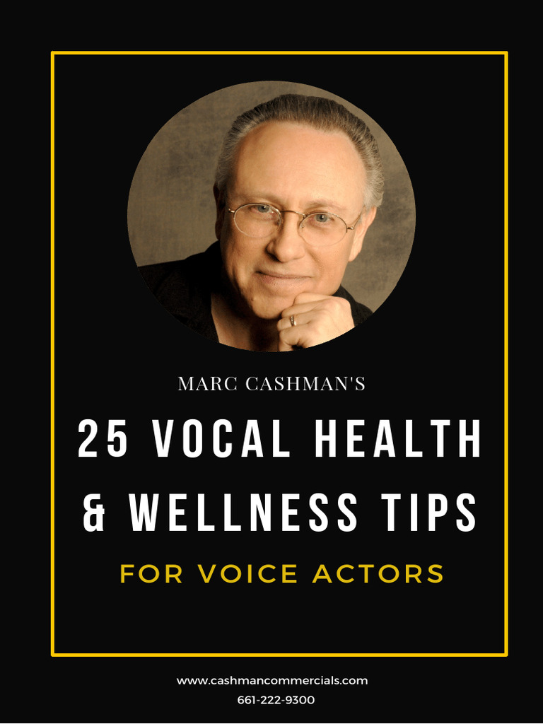 25 Vocal Health & Wellness Tips for Voice Actors | PDF | Influenza ...
