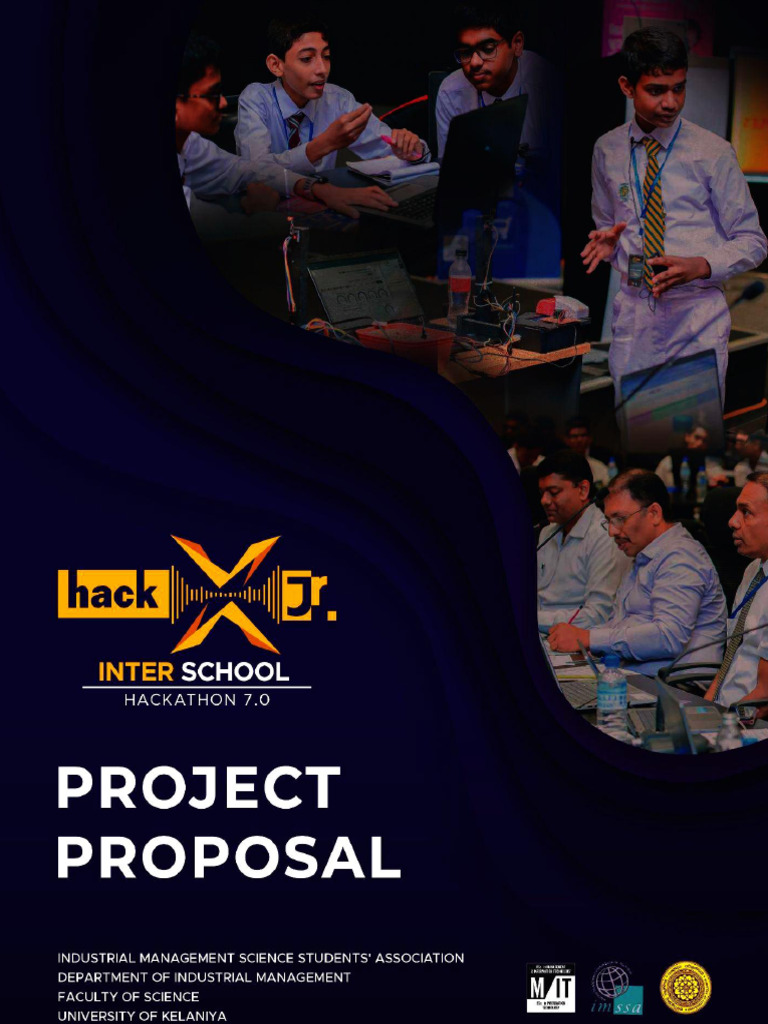 Project Proposal Hackx Jr. 7.0 - Editable Template | PDF | Biometrics | Electronic Voting