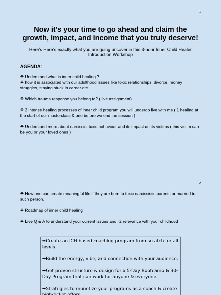 FAQ & Guidleines - ICH Practitioner Webinar | PDF | Interpersonal Relationships | Human Development
