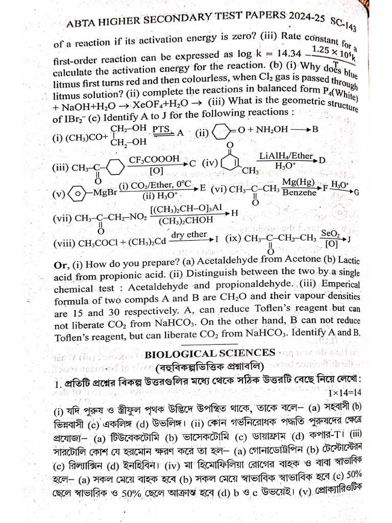 Extra 2 Models of Biology #ABTA | PDF