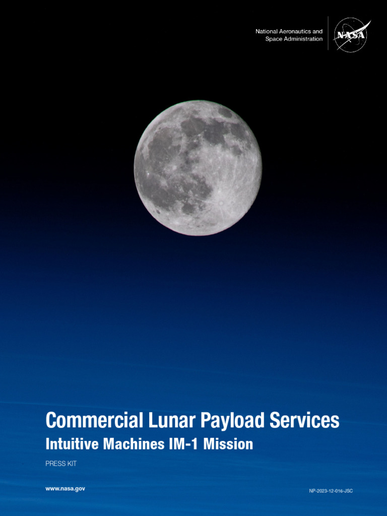 NP 2023 12 016 JSC Clps Im Press Kit Web 508 | PDF | Moon | Nasa