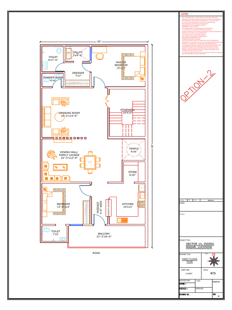 30'x60'-First Model1 | PDF | Buildings And Structures | Culture Of Queensland