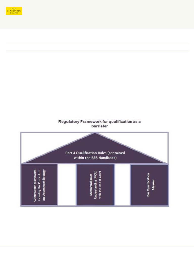 BSB Bar Qualification Guide | PDF | Academic Degree | Barrister