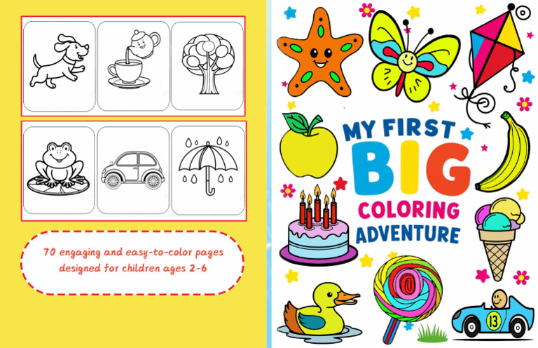 Cover: My First Big Coloring Adventure | PDF