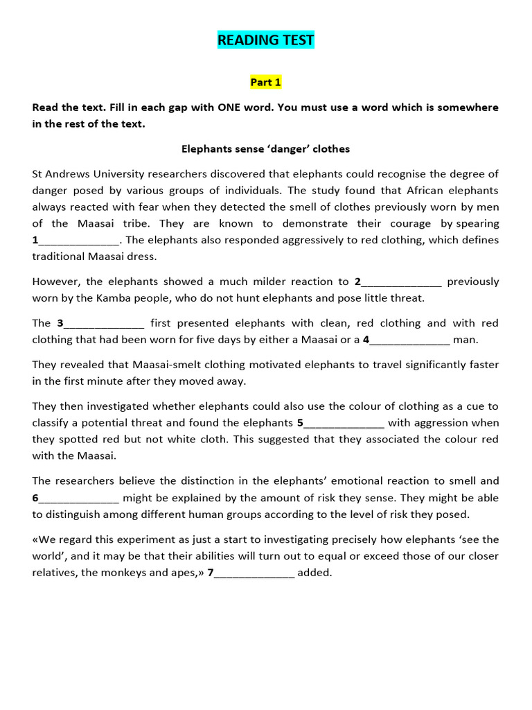 Reading full mock 7 | PDF | Crispr | Virus